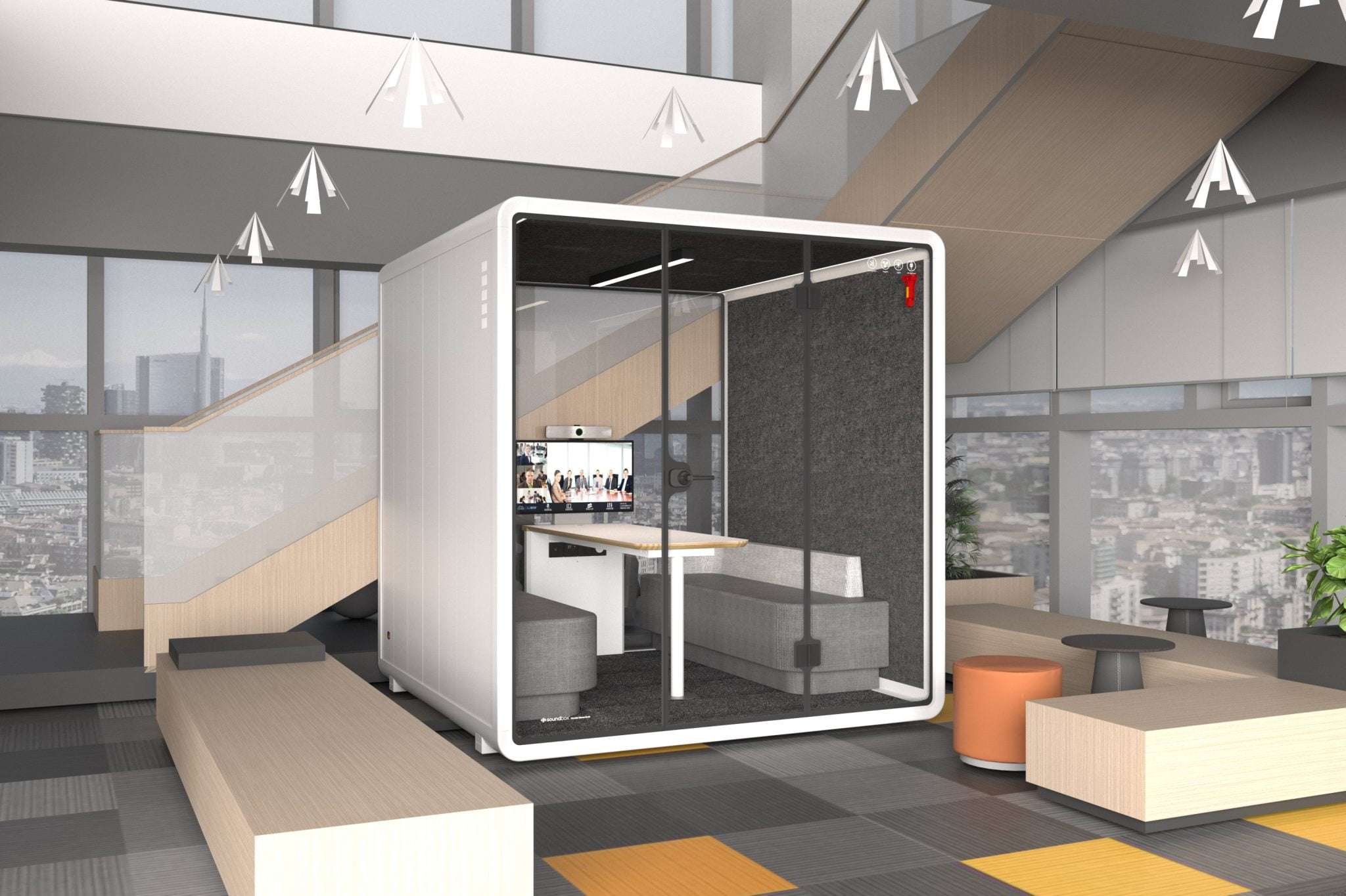 Acoustic Meeting Pods and Office Pods for the workspace in Dubai